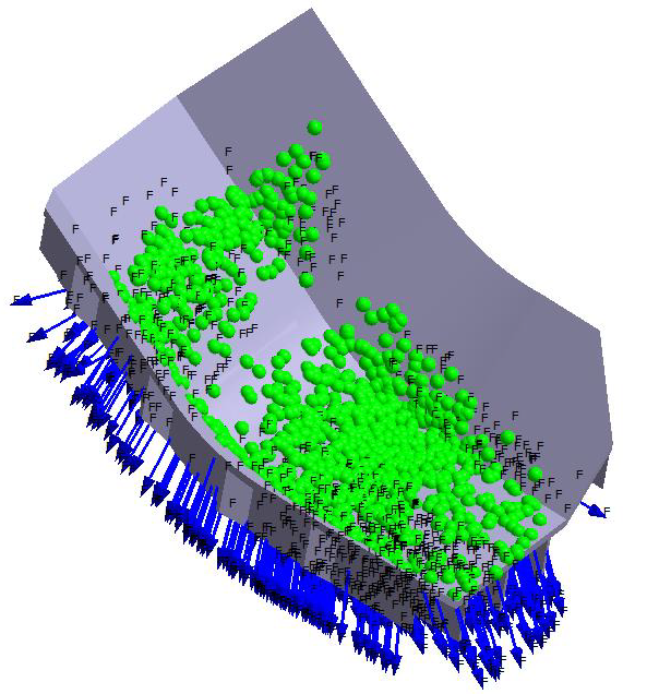 SS T 3017 Imported Displacements On Spots