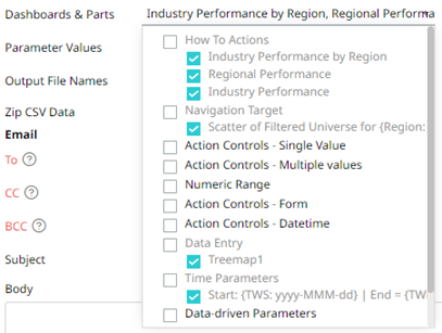 Creating Task to Send CSV Data via Email