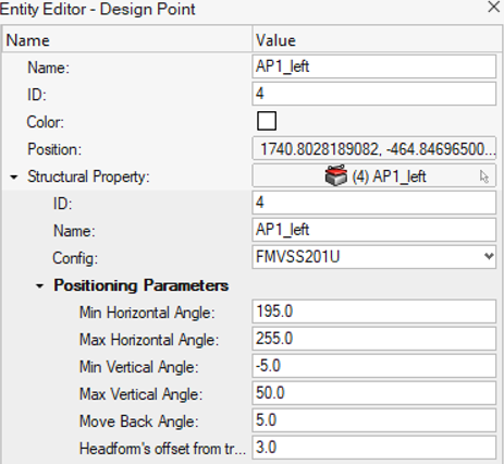 FMVSS 201 U – 上部内側の頭部衝撃