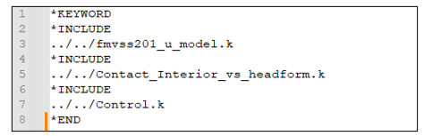 FMVSS 201 U – 上部内側の頭部衝撃